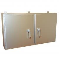 N4X 2 Door Wallmount Enclosure with Panel – Rackmount Solutions